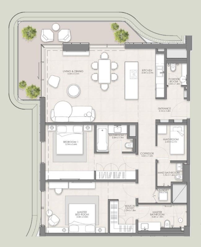 Muheira at Maysan by Modon | Apartments for Sale in Al Reem Island