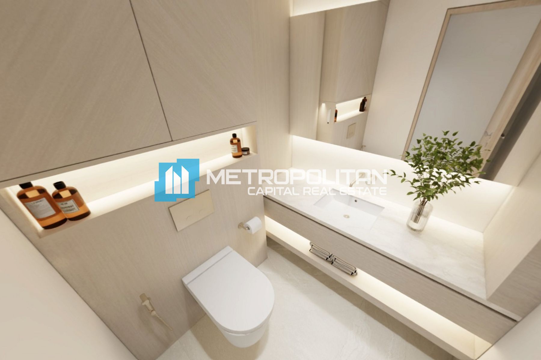 Partial Sea View | Corner 2BR+M | Wide Balcony | Metropolitan Capital ...