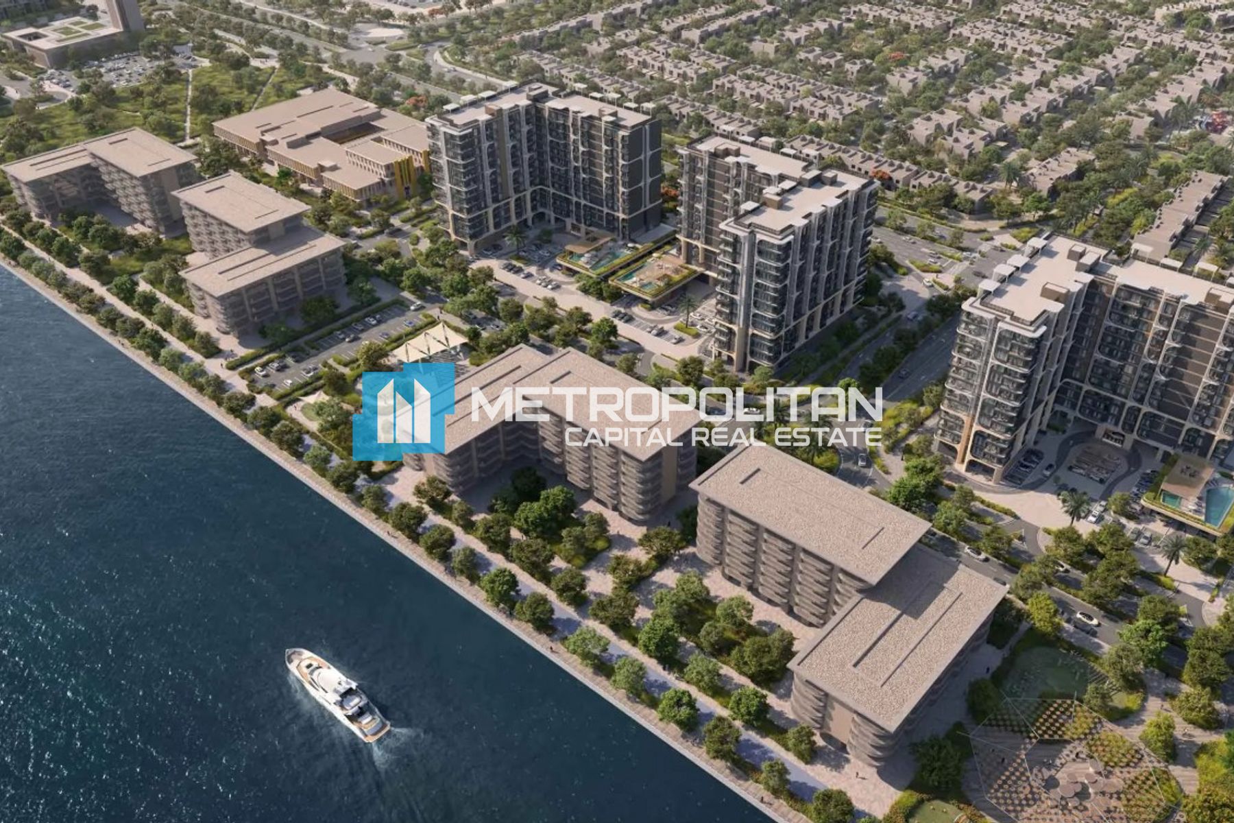 Studio w/ Balcony | Premium Finishing | Sea View | Metropolitan Capital ...